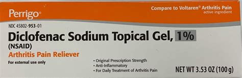 Curist Diclofenac Sodium Topical Gel 1 Percent 150g For