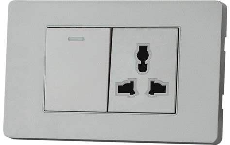 Customized 1 Gang 1 Way Switch Multifunctional Plastic Power Electrical Socket Electrical