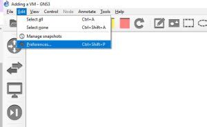 Adding A Virtual Machine To GNS Mastering Enterprise Networks E
