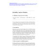PDF Reliability Analysis Methods