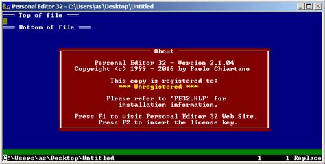 text editor console windows
