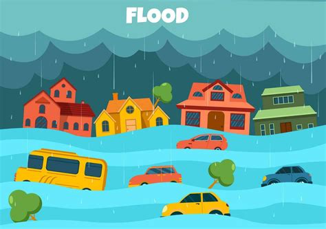 Flood Poster Vector Art Icons And Graphics For Free Download