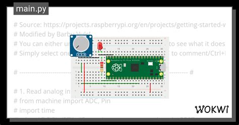 analog read in micropython py copy wokwi esp32 stm32 arduino simulator