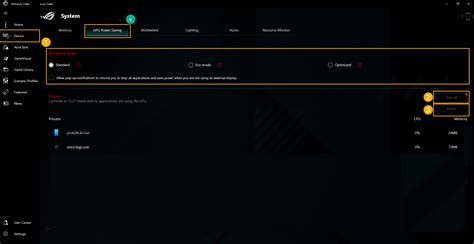 Armoury Crate Gpu Power Saver R Asusrog