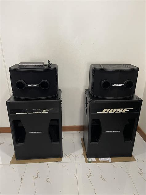 Bose 🔊กลาง ลำโพง Bose 802 Ii คู่ละ 22000 🔊ซับเบส ลำโพง Bose 302 Ii
