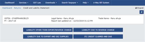 ITC Matching How To Compare GSTR A V S GSTR B On The GST Portal
