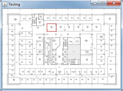Java I M Trying To Draw A Filled Rectangle Over An Imageicon Using The Coordinates Of The