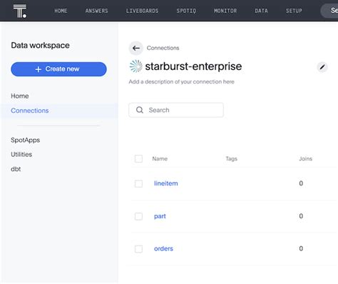 use starburst enterprise with thoughtspot — starburst enterprise