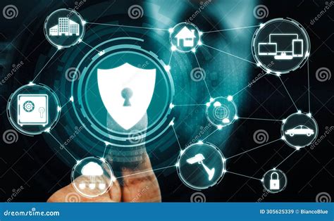 Fingerprint Biometric Digital Scan Technology Uds Stock Image Image