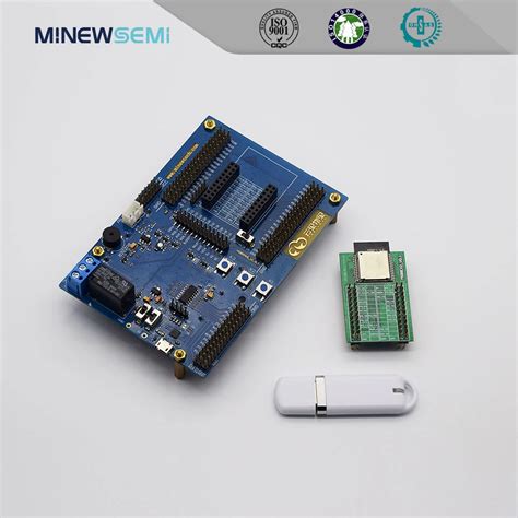 Minew Nrf52840 Ms88sf2 Module Development Kit Evaluation Board With Nrf52840 Dongle 