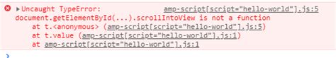 amp script support scrollintoview · issue 28075 · ampproject