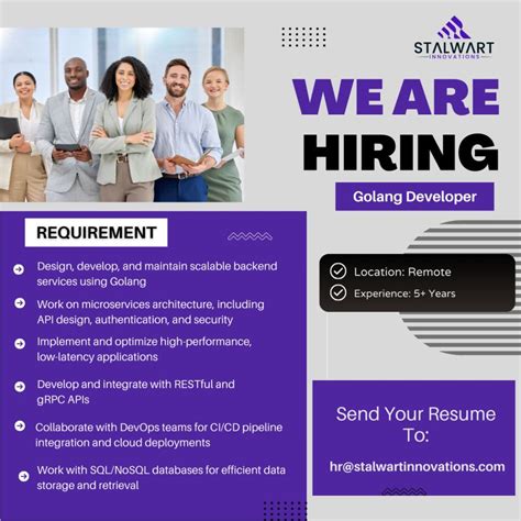 Hiring Golangdeveloper Microservices Remotejobs Apidevelopment