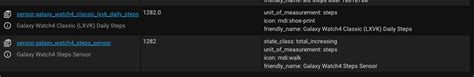 Two Sensors Measuring Steps Home Assistant Companion For Android Home Assistant Community
