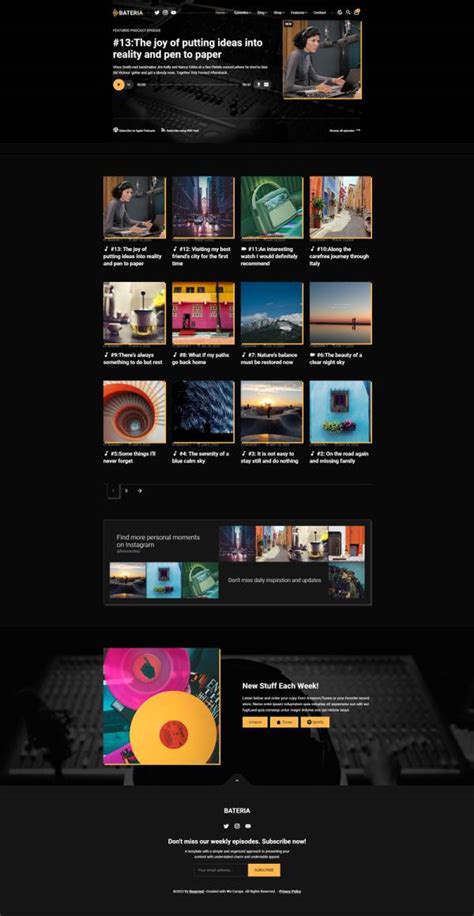 网页制作与设计，视频网页制作模板 17素材网