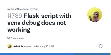 Flask Script With Venv Debug Does Not Working Issue Microsoft Vscode Python GitHub