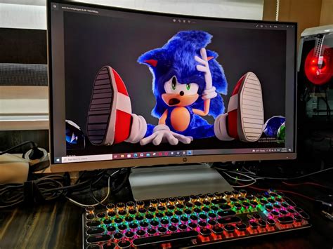 Hp 27 Curve Monitor Computers And Tech Parts And Accessories Monitor Screens On Carousell