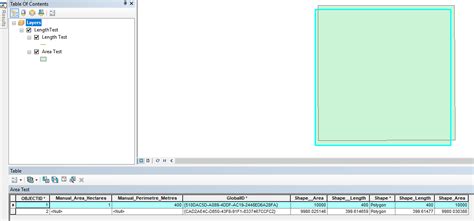auto calculated shape area and shape length fields n esri community