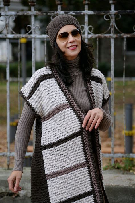 Вязаный жилет Кофейный в интернет магазине на Ярмарке Мастеров Алушта доставка по России