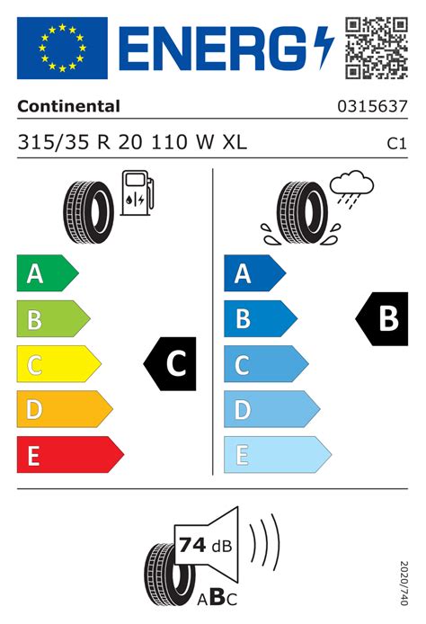 Continental Contisportcontact 5 Ssr 315 35 R20 110w Xl Suv