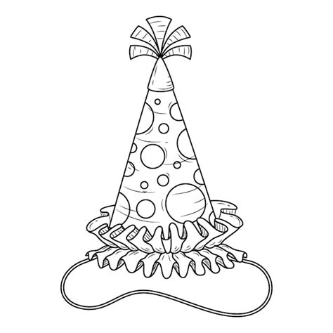 Coloring Pages Of Birthday Hats [2025]