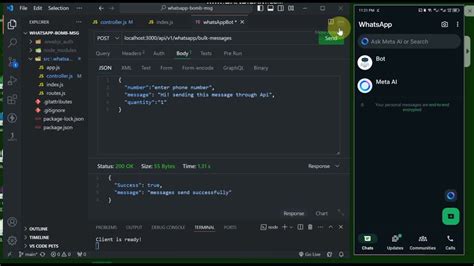 Video How Nodejs Interacts With Whatsapp Web Hamza Zahid Posted On The Topic Linkedin