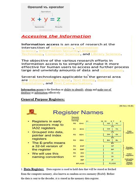 Computer Architecture And Organization Lecture 2 Pdf Pointer