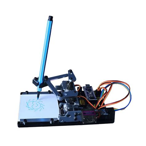 Arduino Controlled Drawing Robot Elektor