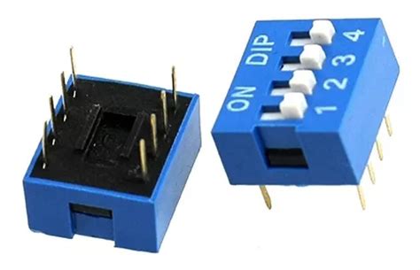 Dip Switch 4p 4 Pines Arduino X 4 Unidades Arduino En Venta En