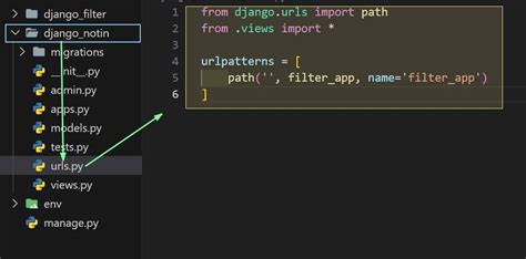 Not In Django Filter