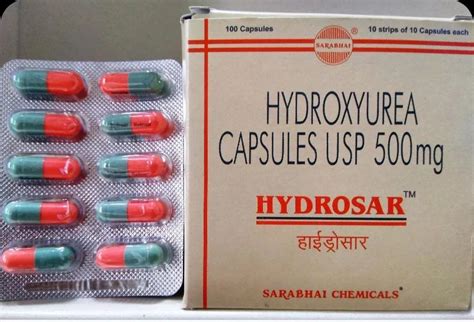 Hydroxyurea Capsules Usp 500mg At ₹ 60 Stripe Myelostat In Ahmedabad Id 2850867893697