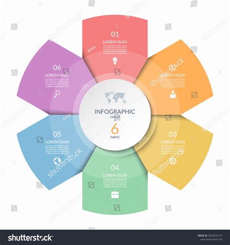 Infographic Circle Process Chart Cycle Diagram Stock Vector Royalty Free 2003333114 Shutterstock