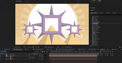 Collapse Transformations Continuously Rasterize In After Effects