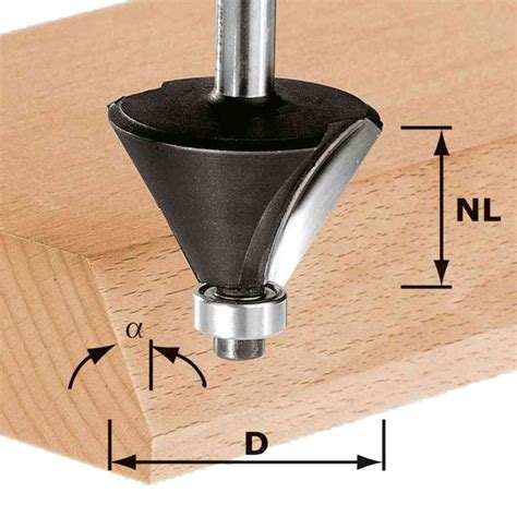 Festool Chamfer cutter HW S8 D36/45° 491025