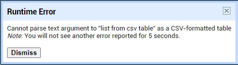 List From Csv Table MIT App Inventor Help MIT App Inventor Community