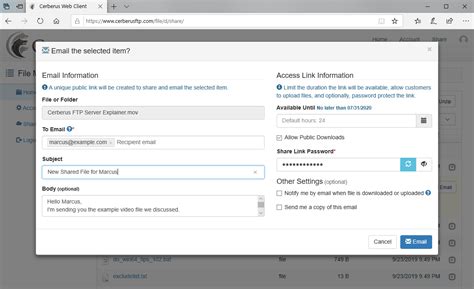 cloud ftp server cerberus ftp server