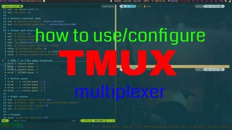 Tmux Terminal Multiplexer How To Install Configure And Use Tmux Efficiently Tmux