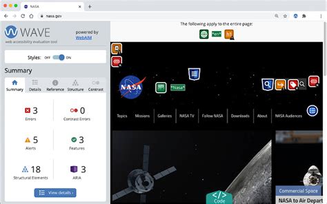 Wave Evaluation Tool Chrome Web Store
