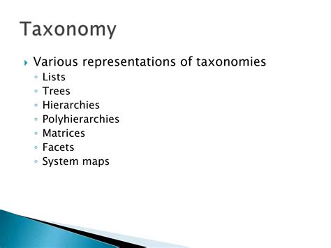 Taxonomy And Metadata Pptx