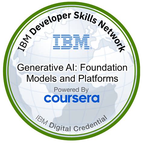 Generative AI Foundation Models And Platforms Credly