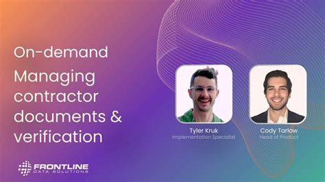 Batch Record Template Frontline Data Solutions