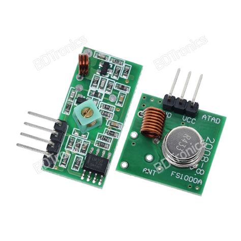 MHz RF Transmitter Receiver Pair Price In BD