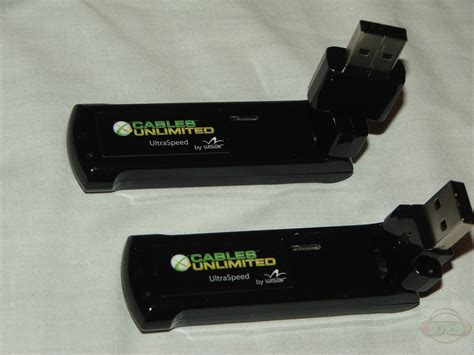 Cables Unlimited Wireless USB Kit With Transmitter And Receiver With Base Technogog