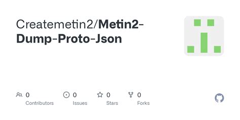 Github Createmetin2metin2 Dump Proto Json