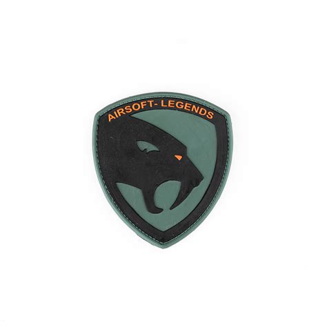 Airsoft Legends Patch Official Velcro Pvc Morale Patch Airsoft Legends Airsoft Winkel