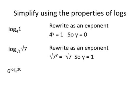 5 2 Logarithmic Functions And Their Graphsppt