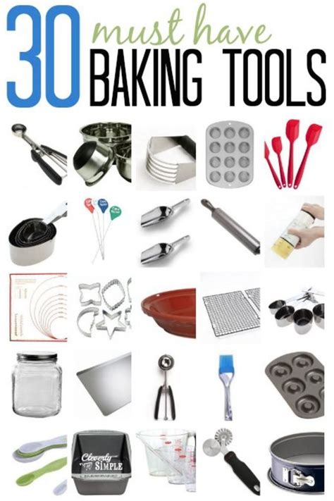Baking Tools and Equipement | Baking equipment, Baking utensils, Baking tools
