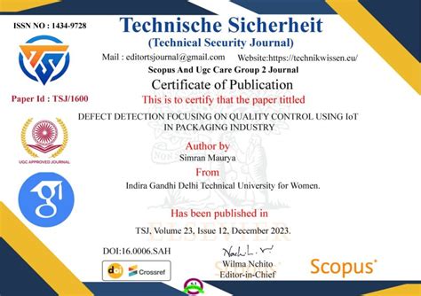 iot defectdetection packaginginnovation researchpublication