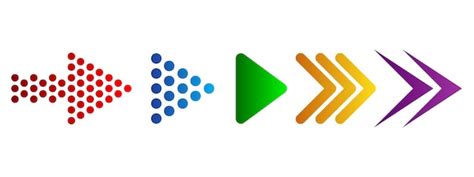 Premium Vector Set Of Arrows Vector Illustration