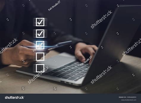 Audit Quality Control Checklist Quality Standards Stock Photo Shutterstock