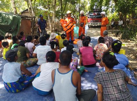 မုန်တိုင်းနှင့်သဘာဝဘေးအန္တရာယ် ကြိုတင်ပြင်ဆင်ခြင်း အသိပညာပေးဟောပြောပွဲကျင်းပ Myanmarnationalpost